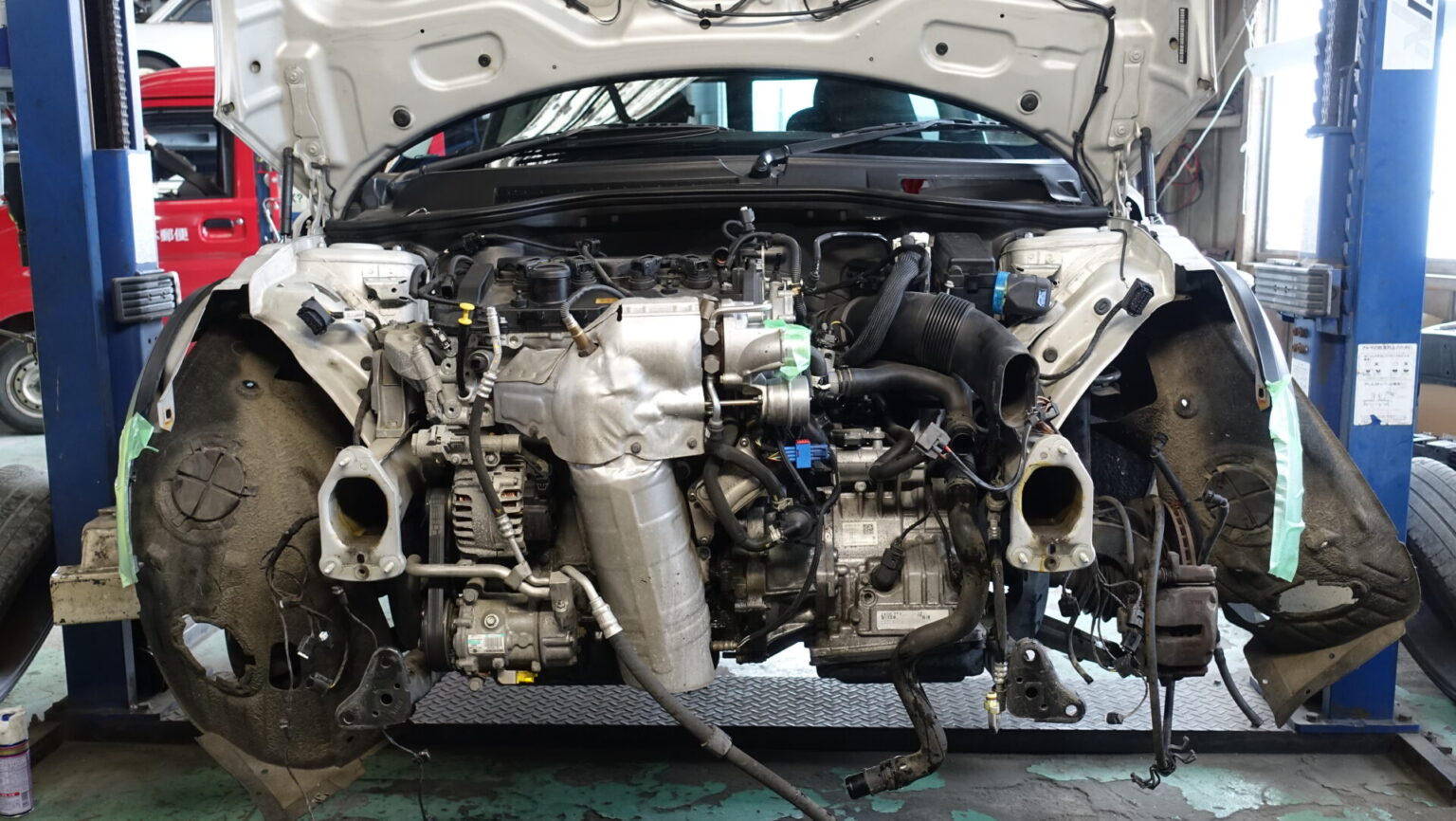 MINI クラブマン（R55） オイルフィルターハウジングガスケット交換（オイル漏れ修理） | FKエンジニアリング